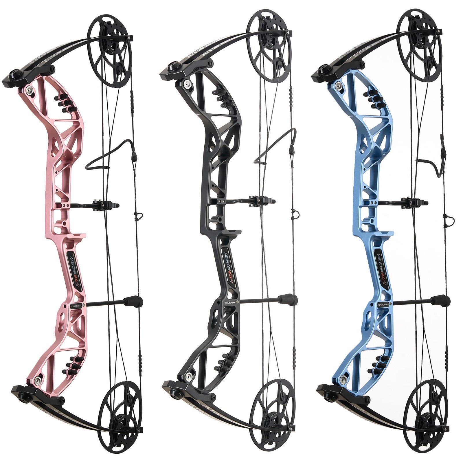 30.5" 20-70lbs CNC Riser Archery Compound Bow Right Hand Adjustable fo ...