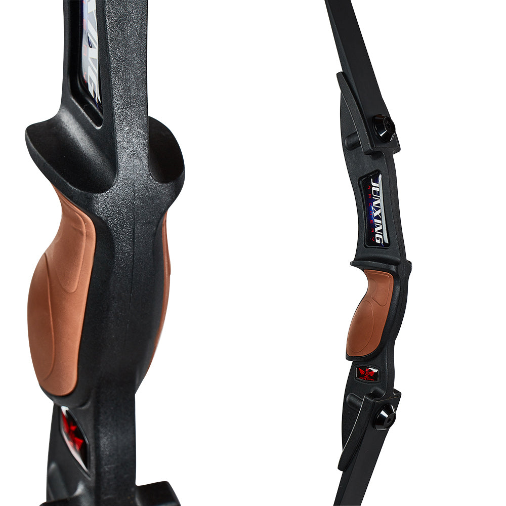 56" 20 lbs Ambidextrous Takedown Recurve Bow Junxing F117 – HuntingDoor.com